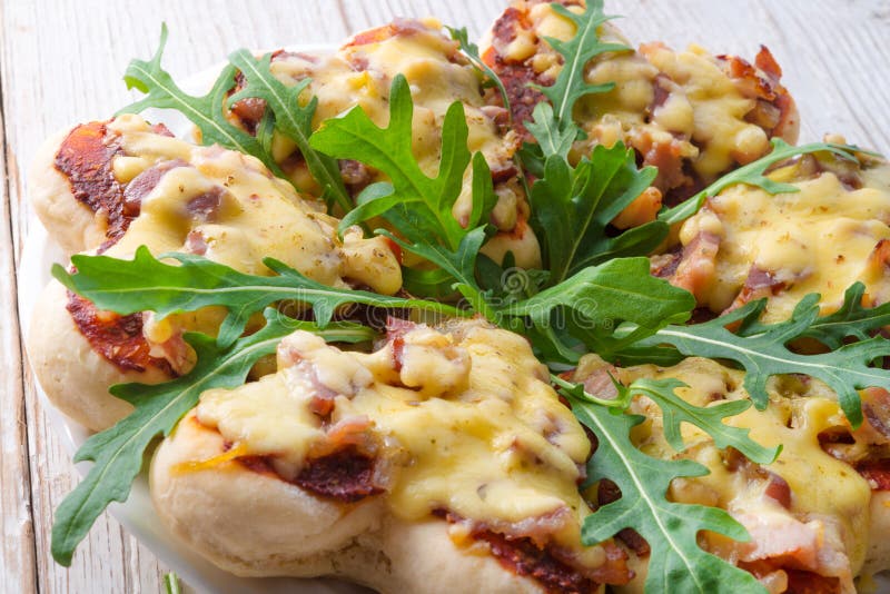 Small pizza stock image. Image of macro, cuisine, food - 37421491