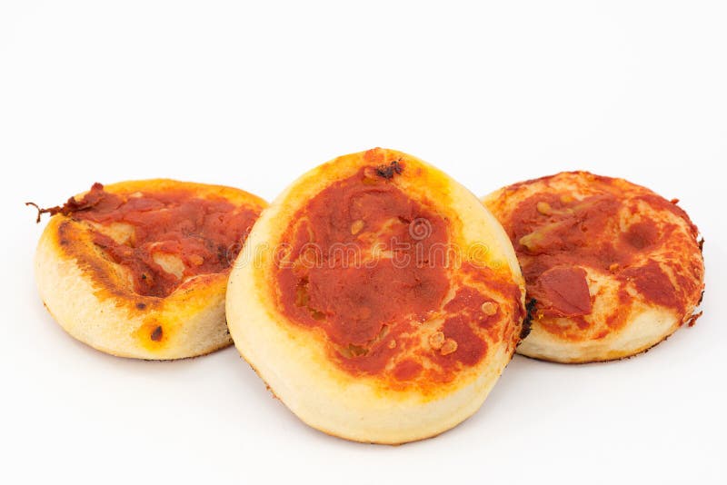 Small pizzas stock image. Image of drink, baked, pizza - 25937631