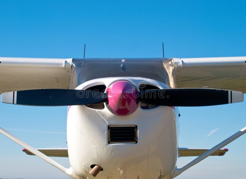 Small plane stock image. Image of transportation, airplane - 28565489