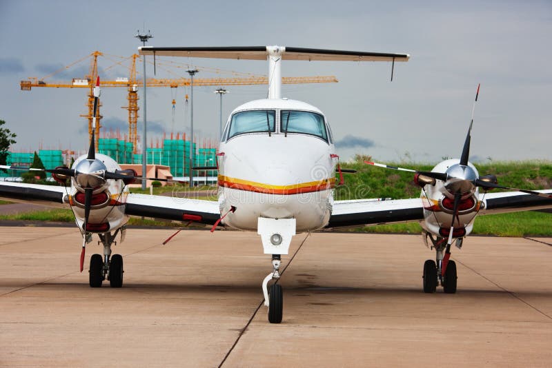 Small plane stock image. Image of aerial, passenger, flying - 8376837