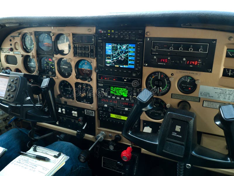 Cockpit Of A Plane At Singapore Airshow 2010 Editorial Stock Photo ...