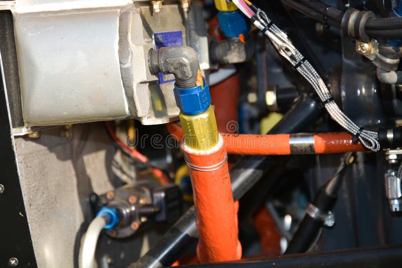 Small Plane on the Runway, Airplane Barn, Aircraft Engine Image Stock ...