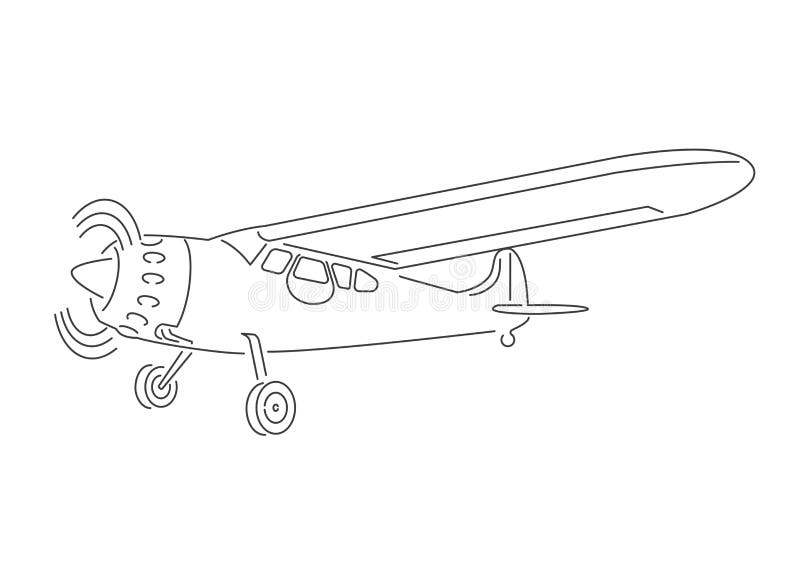 Small Plane Outline Stock Illustrations – 447 Small Plane Outline Stock ...