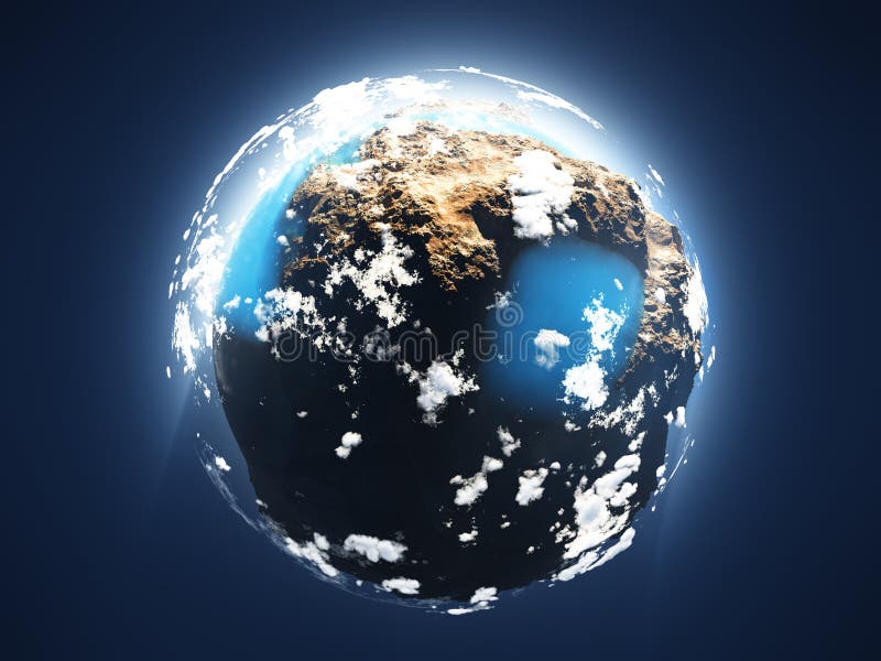 Small planet stock illustration. Illustration of growth - 18100302