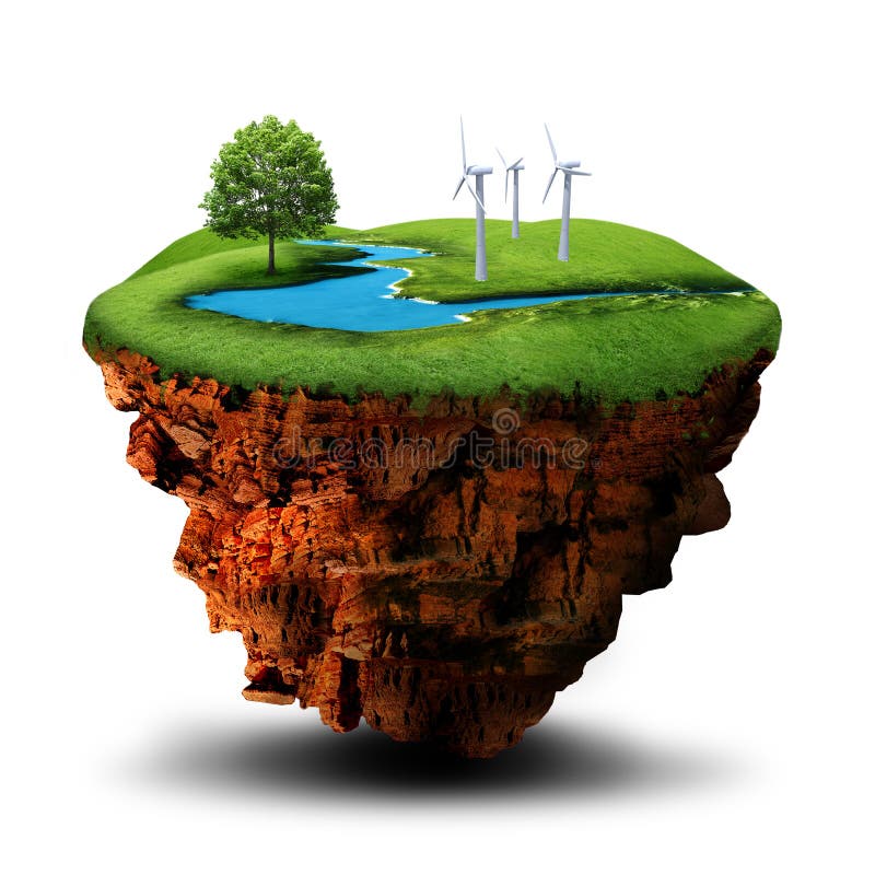 Small green planet stock illustration. Illustration of green - 28761545