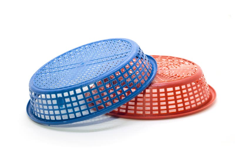 Small plastic basket stock photo. Image of business, blue - 57387988