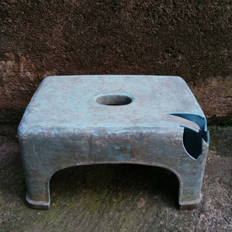 Small Plastic Bench, Broken Bench Stock Image - Image of broken ...