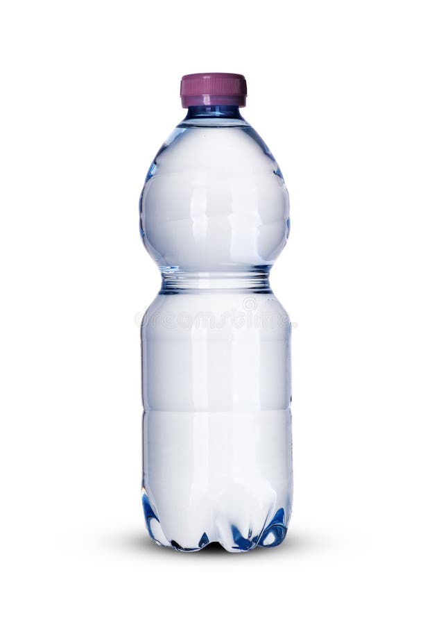 Small Plastic Bottle with Mineral Water Stock Photo - Image of ...