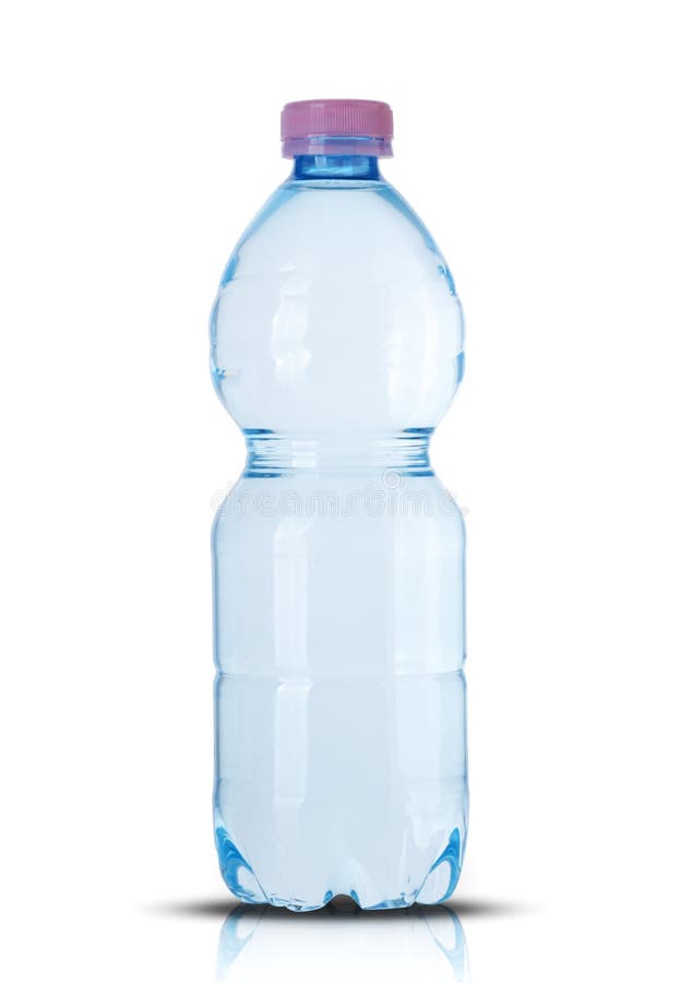 Small Plastic Bottle with Mineral Water Stock Photo - Image of ...