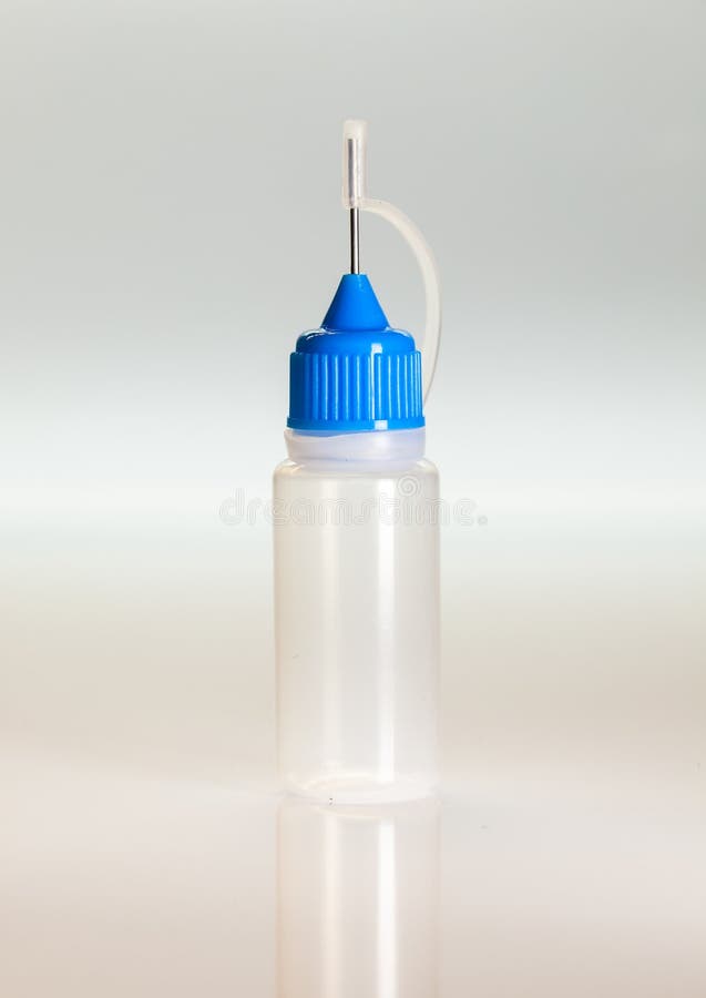 Set of Small Plastic Sample Bottles for Liquids Stock Image - Image of ...