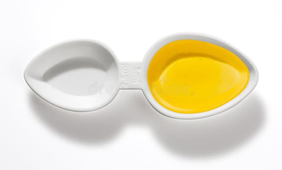 Small Plastic Drug Dosing Spoon Isolated with Clipping Path Stock Image ...