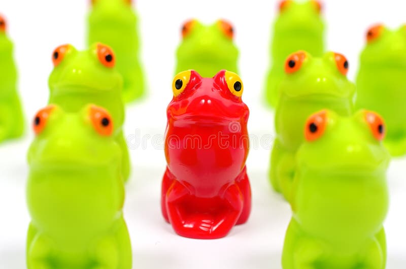 Small plastic toy frogs. stock photo. Image of abstract - 67009324