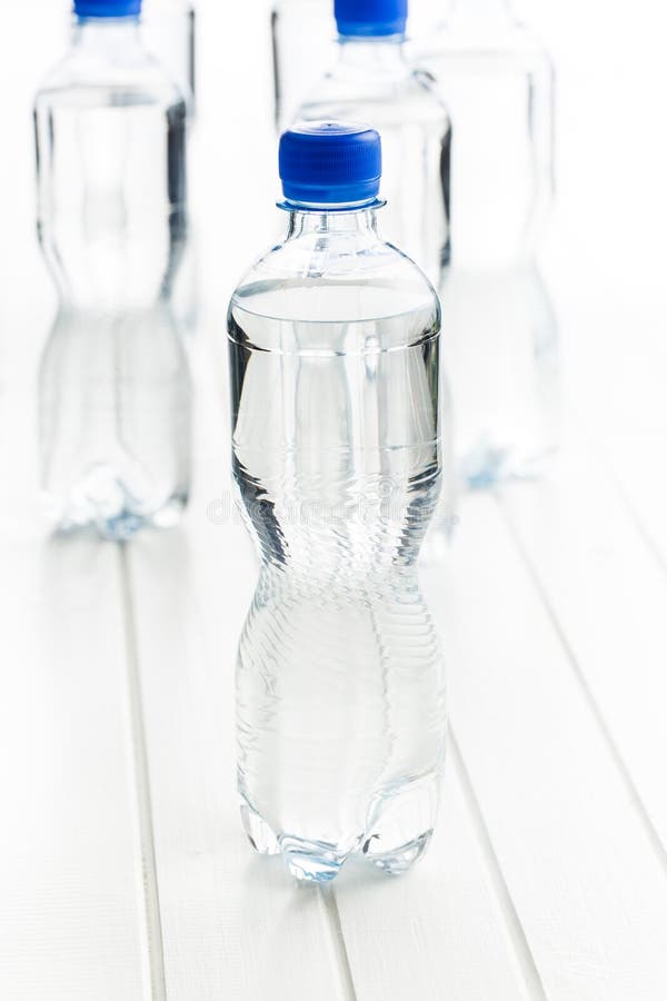 Small Plastic Water Bottle. Stock Photo - Image of small, soda: 82794178
