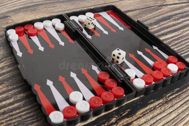 Backgammon Wooden Tavli Board Game. Greece Men Playing Tavli Backgammon ...