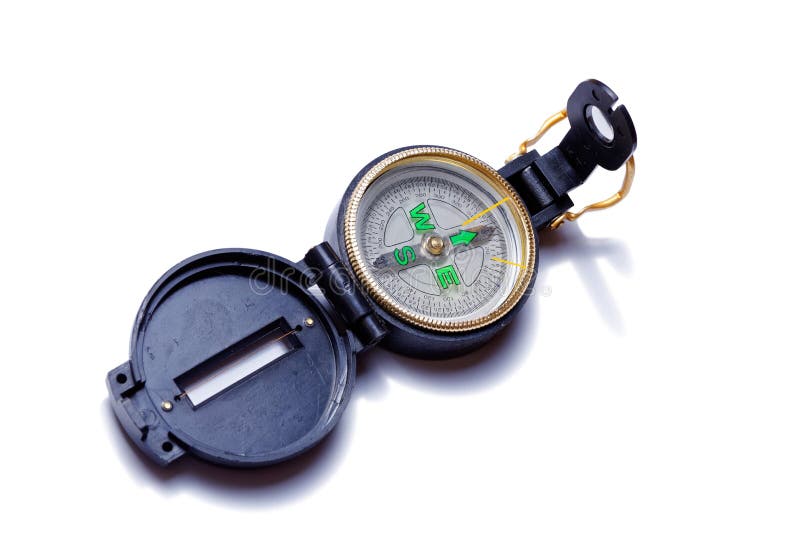 Compass On The Map Picture. Image: 966140