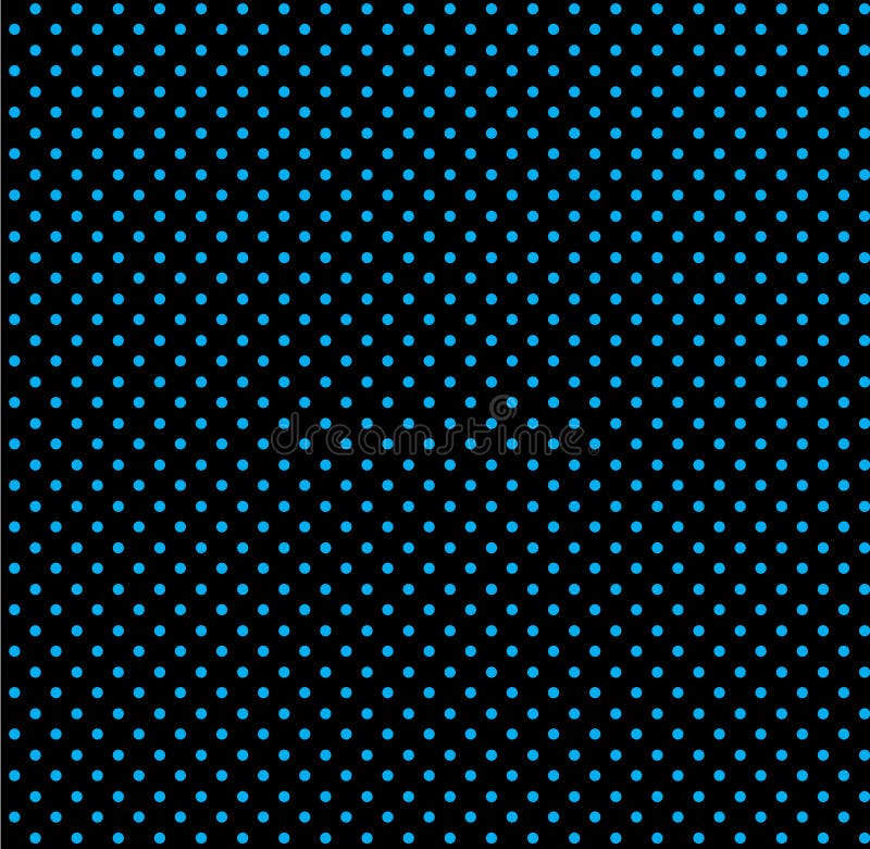 Blue Small Polka Dots, Seamless Background. EPS 10 Vector Stock Vector ...
