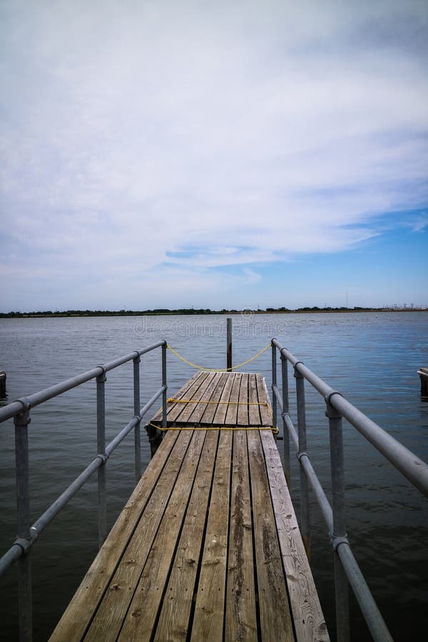 Small Port at the Peaceful River Stock Photo - Image of time, green ...