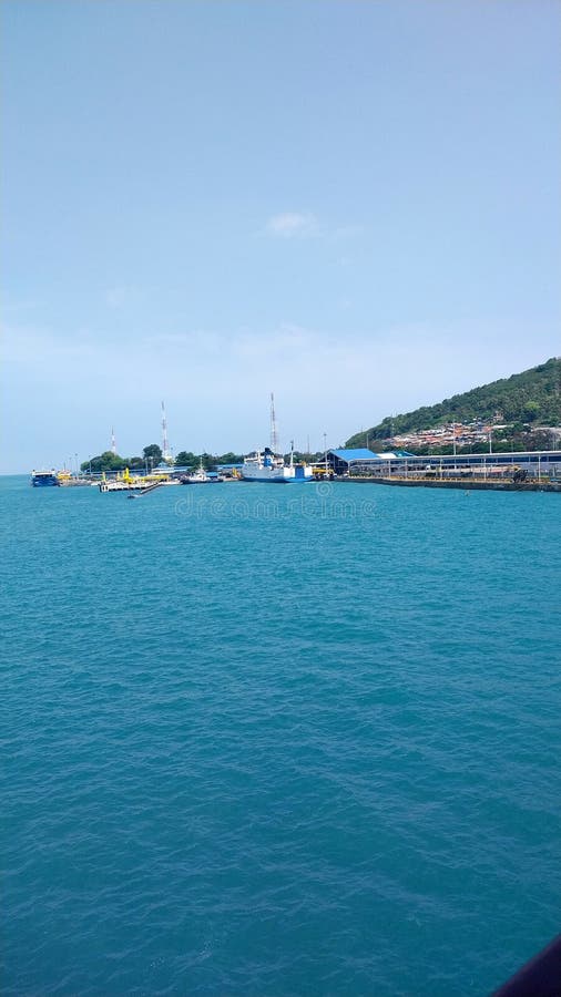 A Small Port that only Serves a Few Ships Stock Photo - Image of ships ...