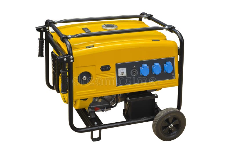 Portable generator stock image. Image of little, kilowatt - 27233073