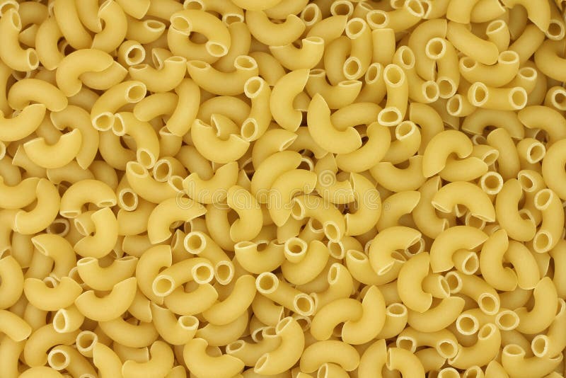 A Small Portion of Pasta Uncooked Background Stock Image - Image of ...