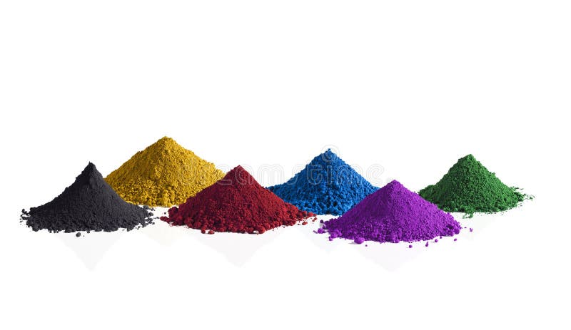 Colourful Pigments stock image. Image of black, bright - 30100229