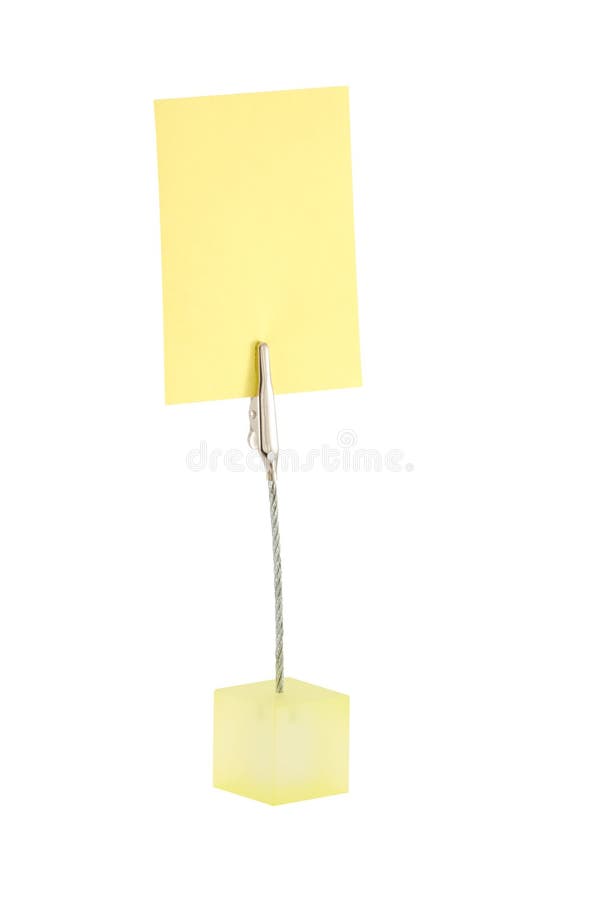 Memo holder stock image. Image of high, memo, business - 1168433