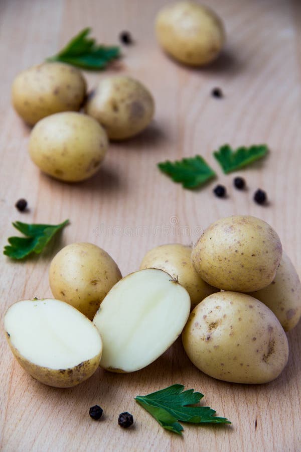 Small potatoes stock image. Image of delicious, food - 27765065