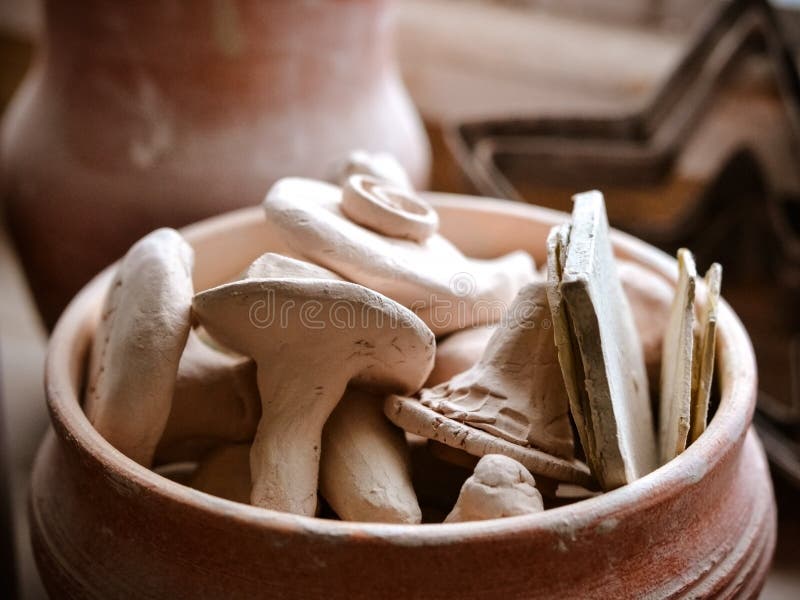 Small pottery vases stock image. Image of crafted, handmade - 3085819