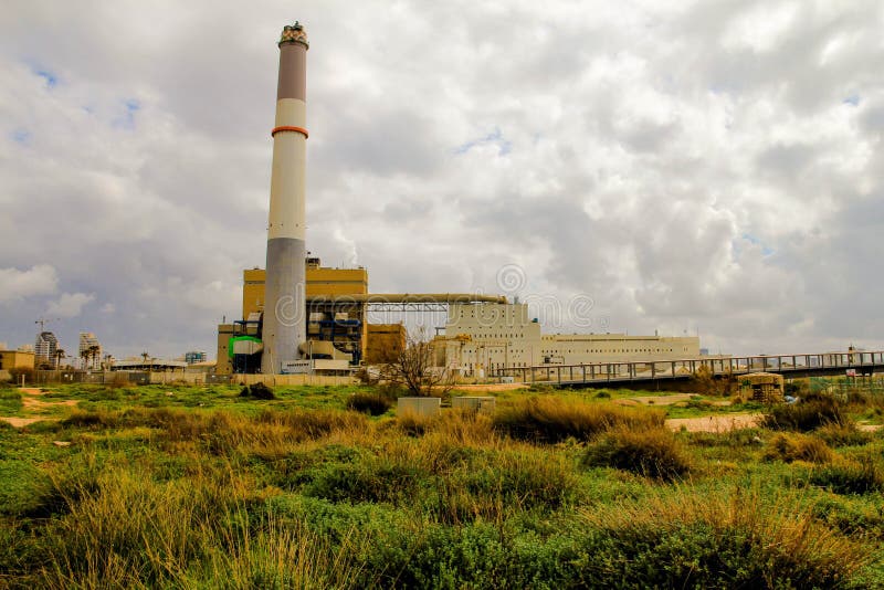 Small power station stock photo. Image of hills, energy - 58396578