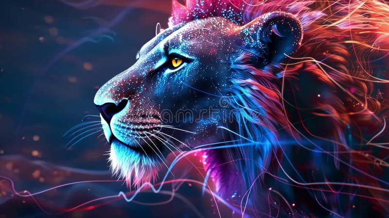 A Small but Powerful Lion Represents the Quark with Its Innate Ability ...