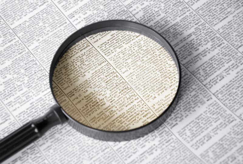 Small print stock photo. Image of focus, focused, offset - 1397066