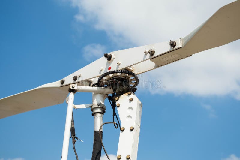 Small Propeller Airplane at an Air Show. Selective Focus Stock Photo ...