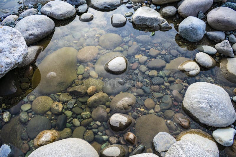 Small Puddle Drying Up of the River Stock Image - Image of puddle ...