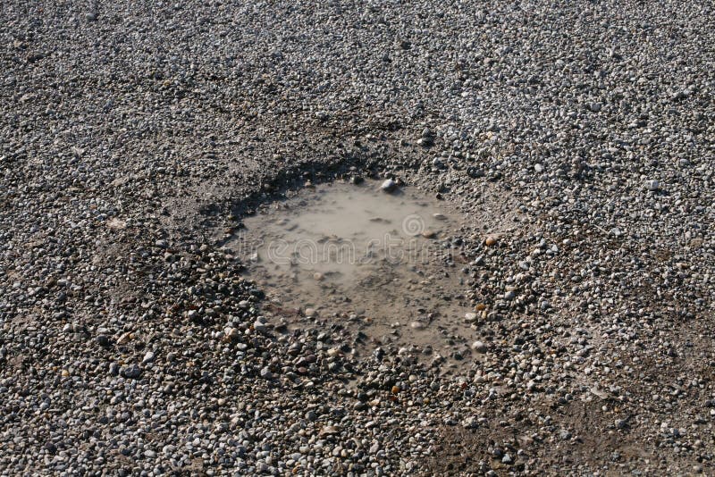 Small puddle stock image. Image of centre, pebbles, small - 37607657