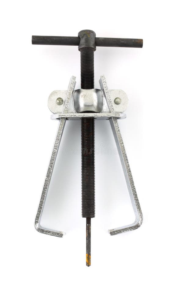 Small Puller for Gears and Bearings Stock Image - Image of black, white ...