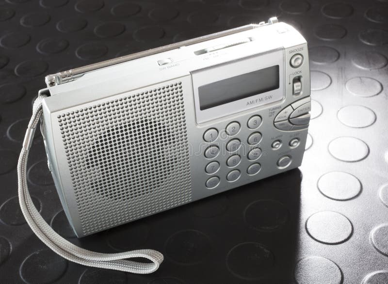 Small radio stock photo. Image of numbers, plastic, polymer - 62240260