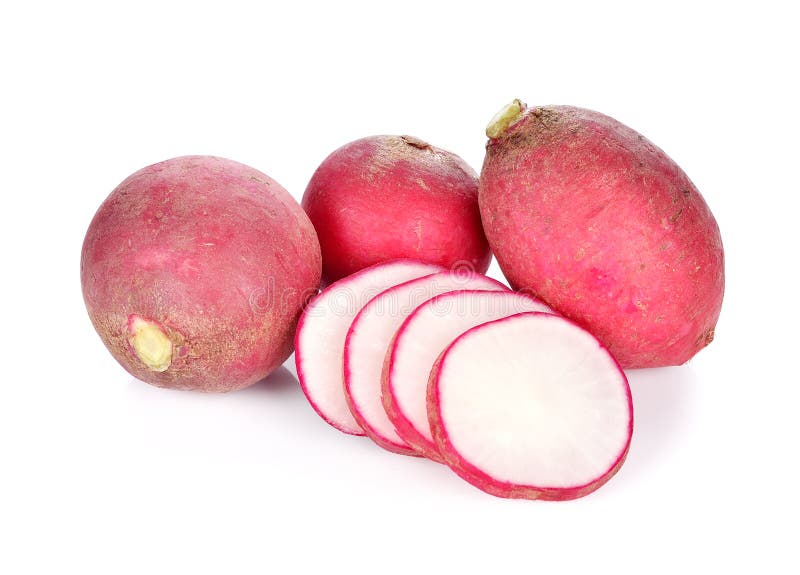 Small Red Radish, European Radish Stock Image - Image of sativus ...
