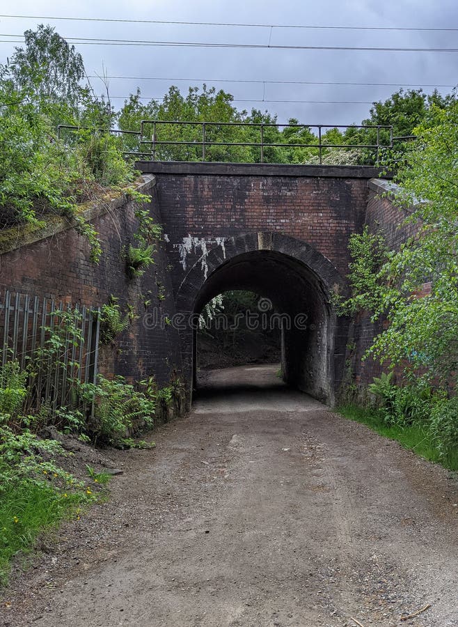 Small railway bridge stock image. Image of nature, trails - 183950909
