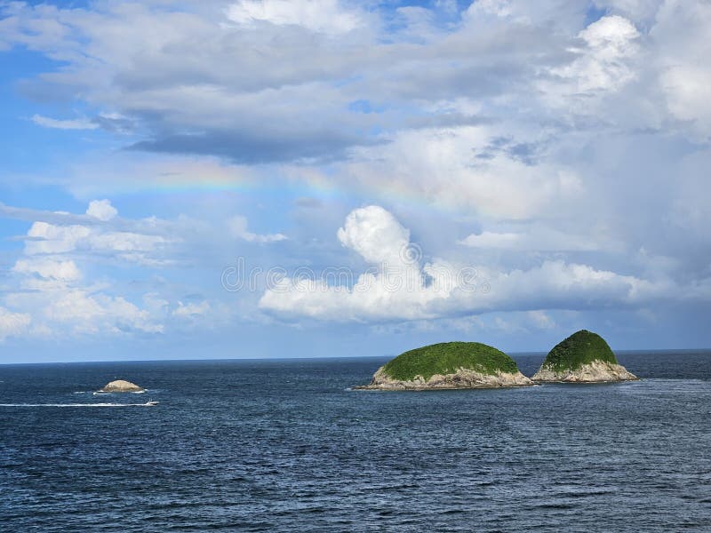 Small Rainbows at the Beach Stock Photo - Image of coast, vehicle ...