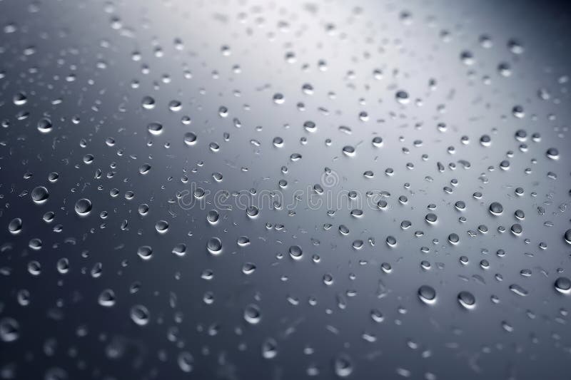 Small Raindrops on Different Gradient Color Background Generative AI ...