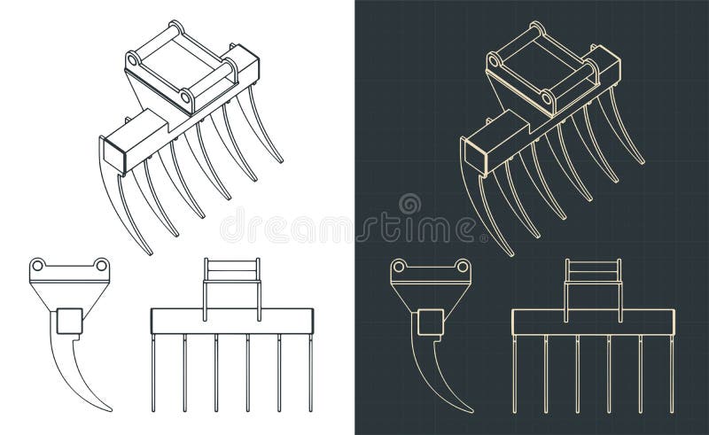 Loader Blueprints Stock Illustrations – 76 Loader Blueprints Stock ...
