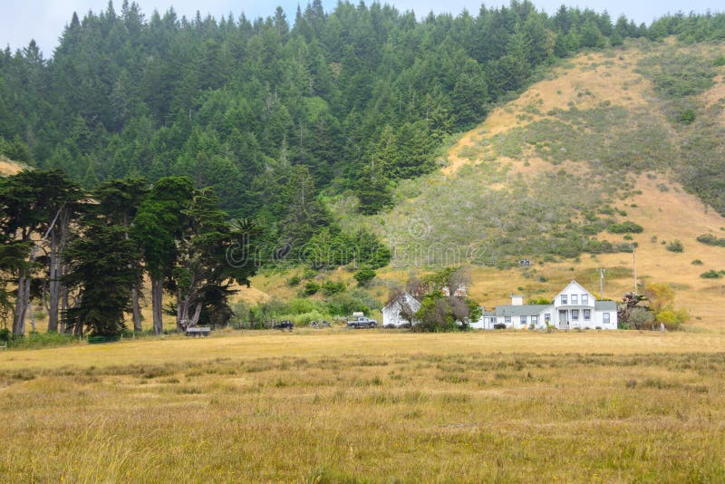 Small Ranch in Northern California, USA Stock Image - Image of ...