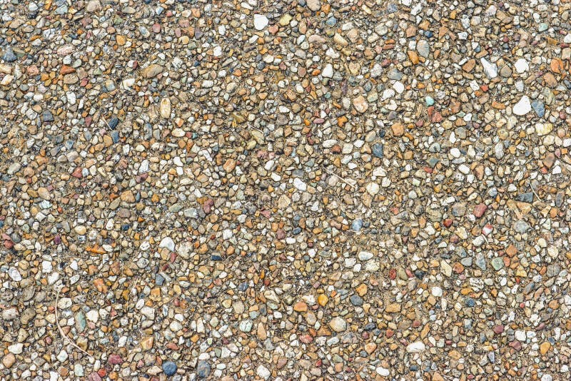 Small Random Color Stone Surface Texture Road Background. Stock Image ...