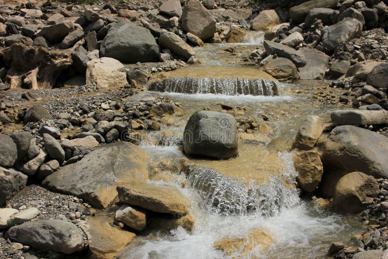Small Rapids on a Clean River Stock Photo - Image of creek, current ...