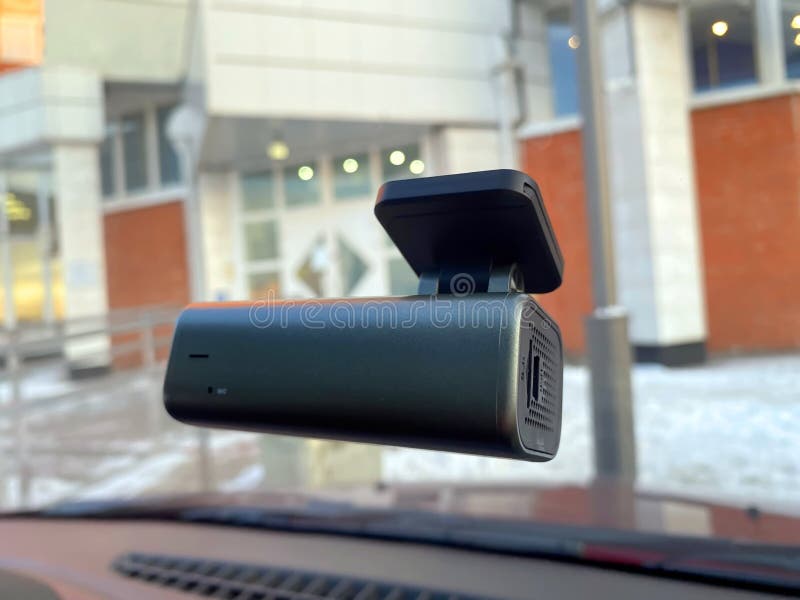 A Small Recorder for the Car. Logger without Display Stock Photo ...