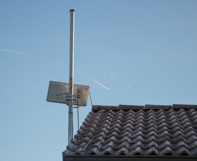 Small rectangle antenna stock photo. Image of frequency - 101976178