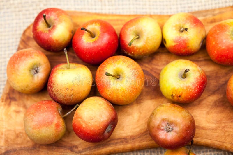 Small, red apples stock photo. Image of ripe, freshness - 139508630
