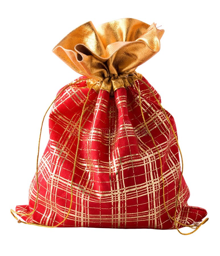 Red Bag, Greeting the New Year in China Stock Photo - Image of luck ...