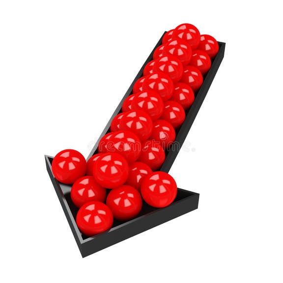 Small red balls stock illustration. Illustration of group - 23526067