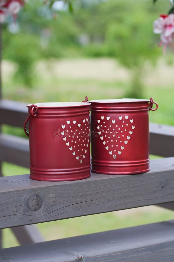 Small red bucket stock photo. Image of material, container - 25487008